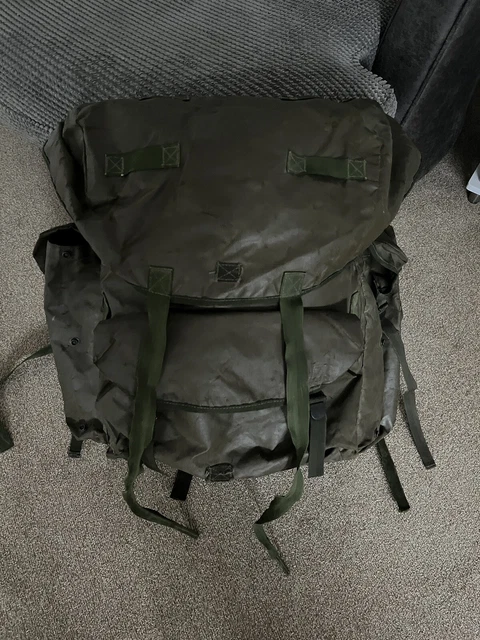 RARE ORIGINAL BRITISH Army SAS UKSF PARA Airbourne 1980's Bergen Bag ...