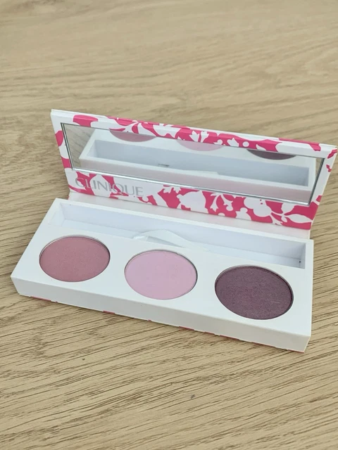 CLINIQUE EYE SHADOW & Blush Palette Iced Lotus Beach Plum Silver Lining ...