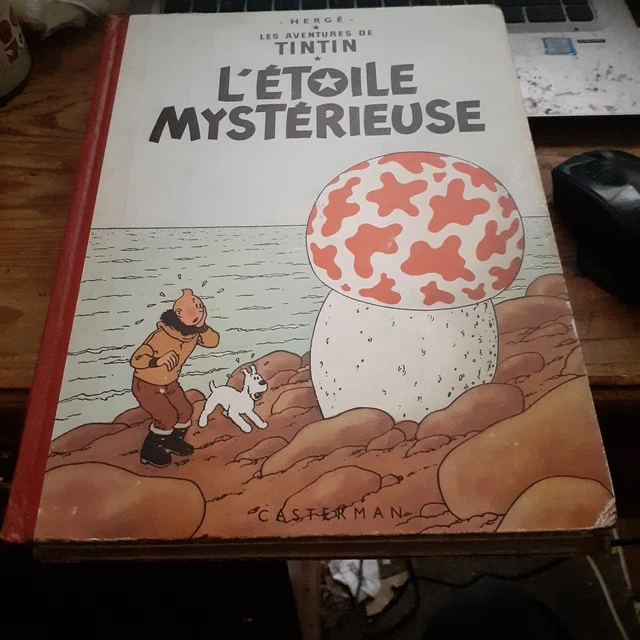 L'ÉTOILE MYSTÉRIEUSE LES aventures de TINTIN HERGE casterman 1954 EUR ...