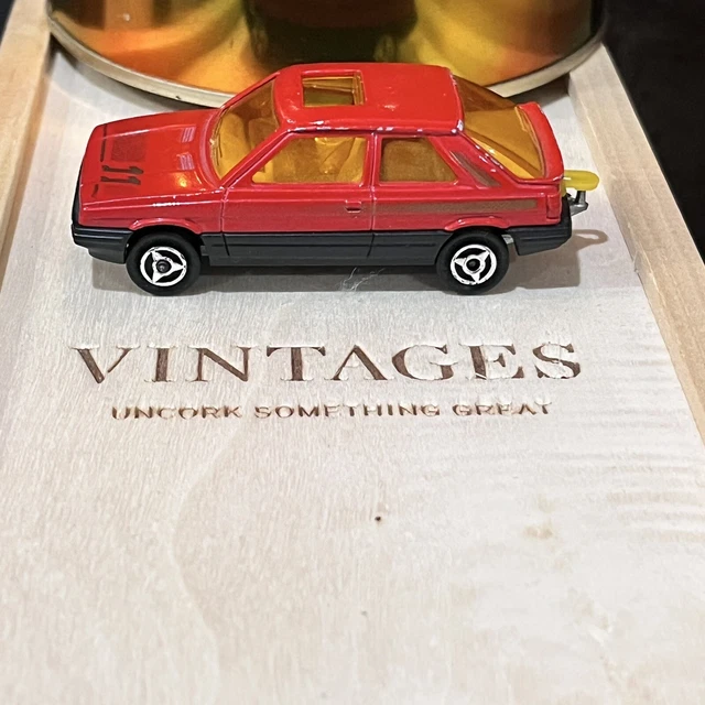 VINTAGE MAJORETTE #275 Renault 11 Red Diecast 1:54 scale Toy Car Made ...