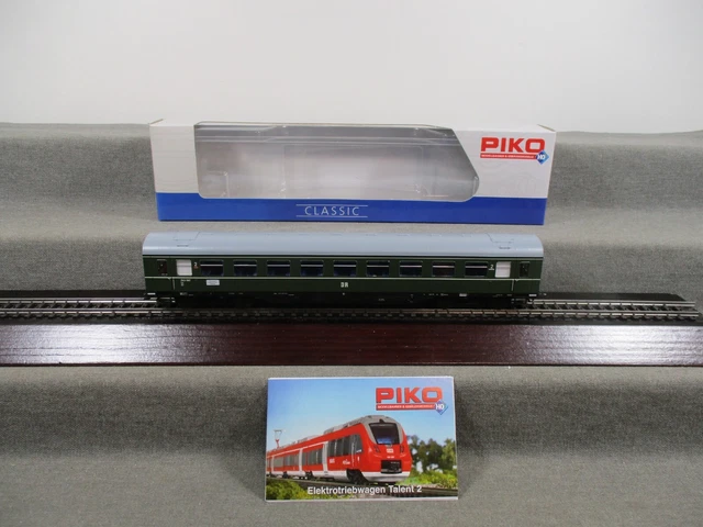 PIKO 53242 PERSONENWAGEN Schürzen-Mod-Wagen DR [H0, DC] in OVP 1 EUR 49 ...