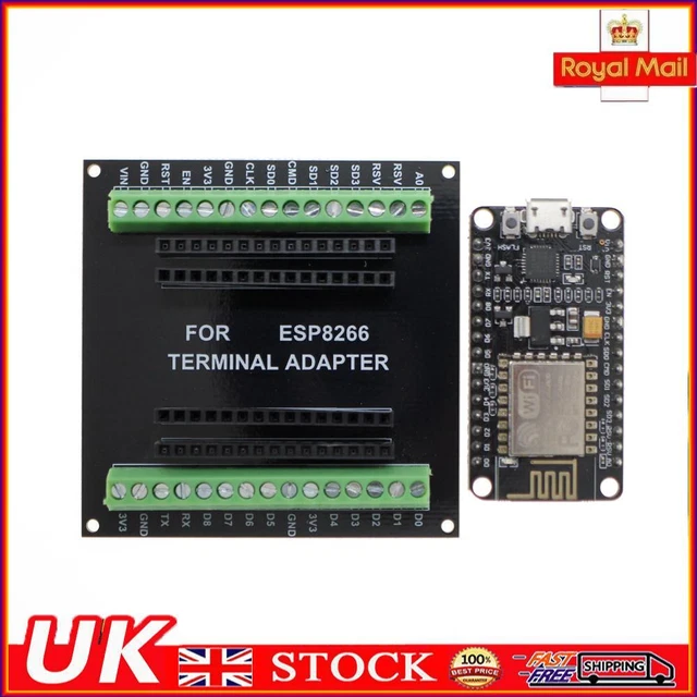 ESP8266 BREAKOUT BOARD GPIO 1 Into 2 Module (Expansion board ...