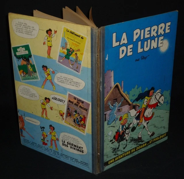 JOHAN ET PIRLOUIT, T4 : La Pierre de Lune (EO française) EUR 650,00 ...