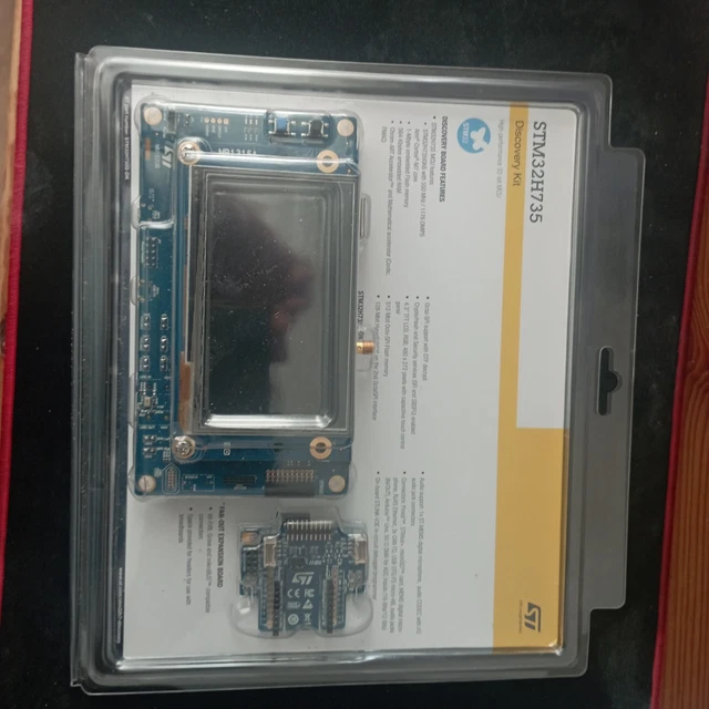 STM32H735G-DK STM32H735 DISCOVERY kit STM32H7 ARM Cortex-M7 STM32 £63. ...
