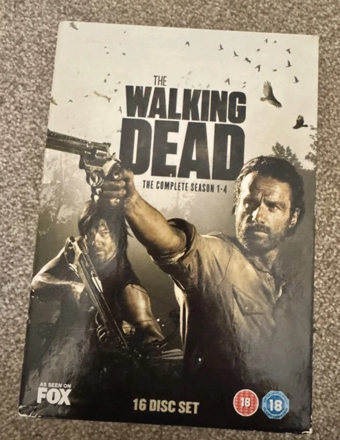 THE WALKING DEAD - Series 1-4 - Complete (DVD, 2014) £5.98 - PicClick UK