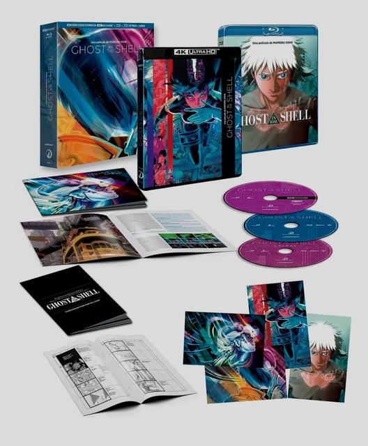 GHOST IN THE Shell Collector's 30th Anniversary 4K + BD + BD Extras ...