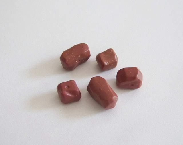 PLAYMOBIL (B5121) WESTERN MINE d'OR - Lot de 5 Petits Cailloux Marron ...