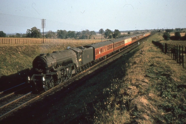 35MM RAILWAY SLIDE: COLOUR-RAIL: BRE 255: CLASS A2: 60505 THANE OF FIFE ...