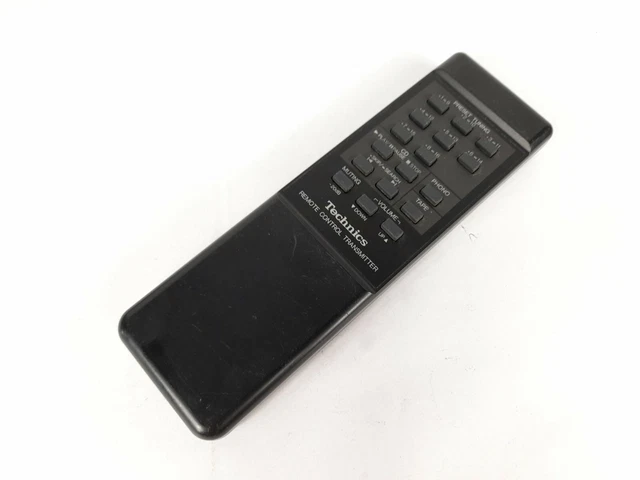TECHNICS EUR64409 GENUINE Audio System Remote Control Unit - Tested ...