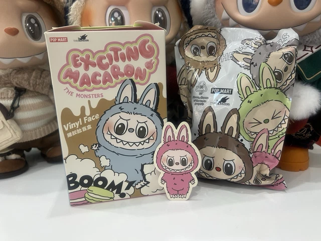 AUTHENTIC POPMART LABUBU V1 Exciting Macaron The Monsters – Lychee ...