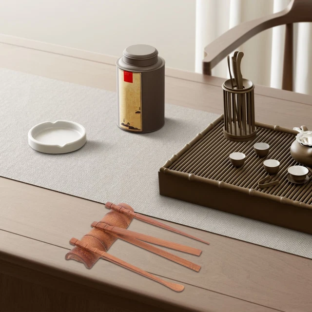 1 SET CHINESE Gongfu Wooden Tea Ceremony Utensil Tools Set Asian $20.58 ...
