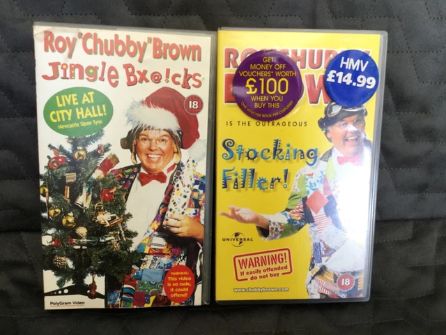 ROY CHUBBY BROWN Vhs Video Tape Bundle Jingle Bx@!cks & Stocking Filler ...