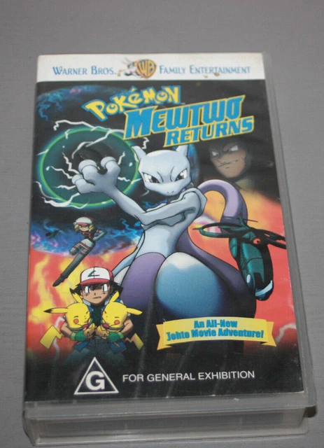 POKÉMON MEWTWO RETURNS VHS movie 2001 viedo i48 $23.75 - PicClick AU