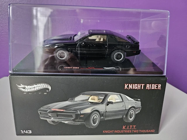 PONTIAC FIREBIRD KNIGHT RIDER K.I.T.T. K2000 Hotwheels Elite 1/43 Neuf ...