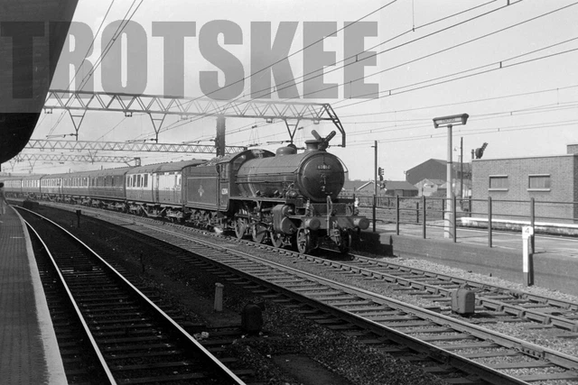 35MM NEGATIVE BR British Railways Steam Loco 61826 Class K3 Stratford ...