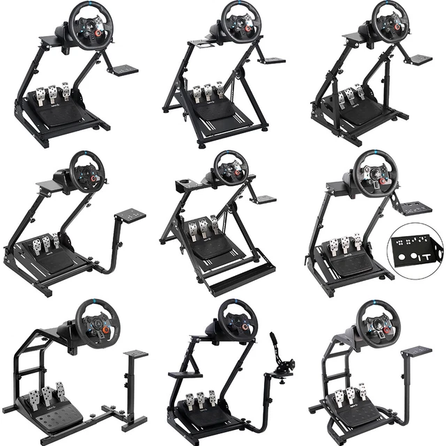 USED-RACING WHEEL STAND fit Logitech G25 G27 G29 G920 G923 Thrustmaster ...