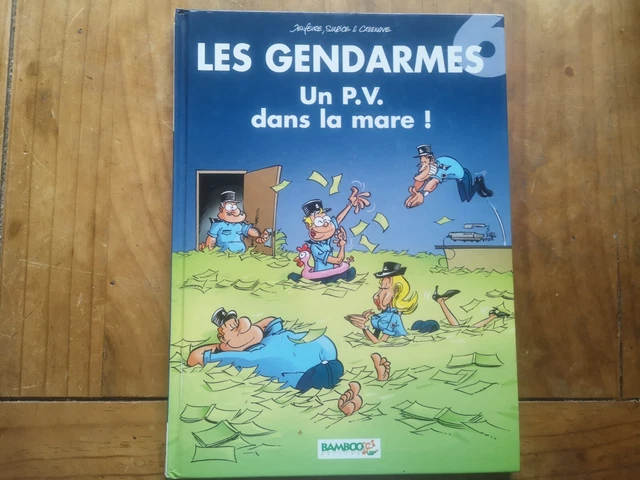 LIVRE BD - Les Gendarmes. Un Pv Dans La Mare ! N° 6 EUR 6,00 - PicClick FR