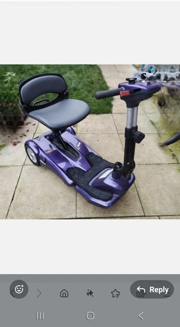 DRIVE 3 WHEEL EasyMove Automatic Folding Mobility Scooter with Lithium ...