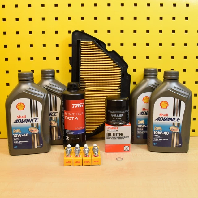 YAMAHA YZF R1 04-06 Servicekit Original Filtre à Huile Air NGK Shell 10w40 EUR 163,08 - PicClick FR