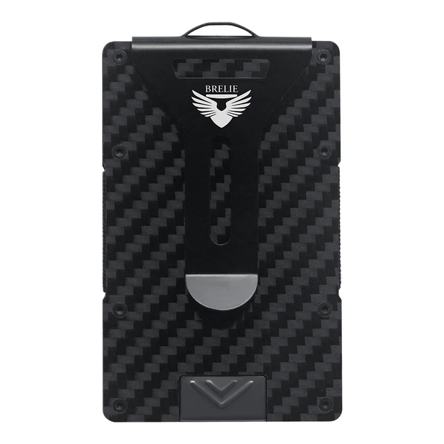 CREDIT CARD HOLDER with Money Clip, RFID Protected- Store up to 10 ...