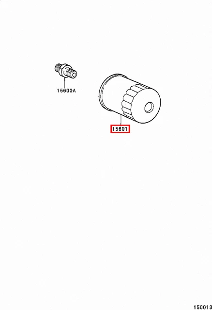 GENUINE HIACE KLH28 KLH22 KLH18 KLH12 KDH223 1KD 2KD Oil Filter Pack x2 ...