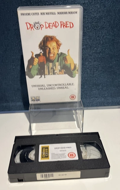 DROP DEAD FRED - Rik Mayall - Phoebe Cates - PAL VHS Video Tape ...