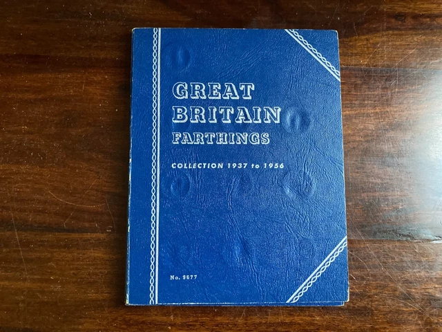 GREAT BRITAIN WHITMAN Folder 9677 Farthings Collection 1937 to 1956 ...