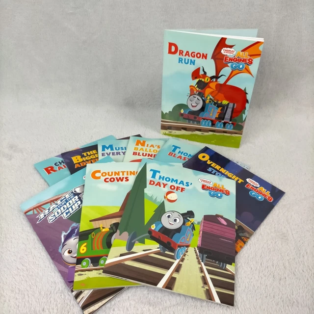 10 X THOMAS & Friends All Engines Go Mini Paperback Books EUR 15,93 ...
