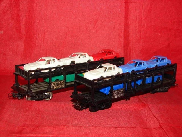 JOUEF HO 2 Wagons Stva Transport 10 Voitures Train Electrique 654 EUR ...