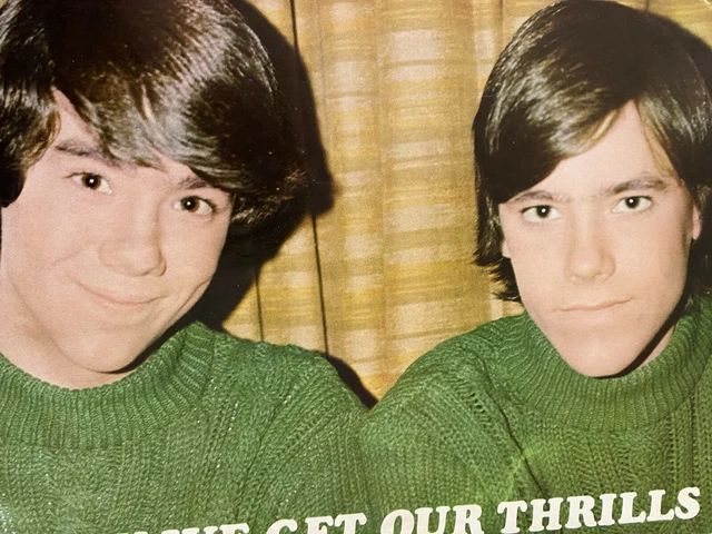 THE COWSILLS, JOHN and Barry Cowsill, Full Page Vintage Pinup £1.76 ...