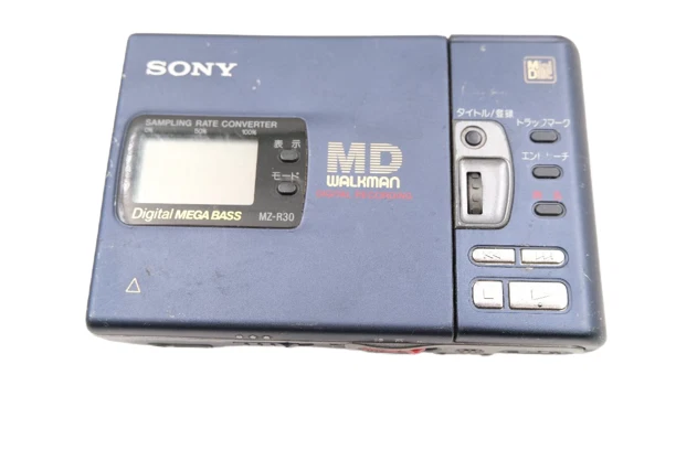 SONY MZ-R30 BLUE Minidisc MD Walkman Player Recorder Good $179.99 ...
