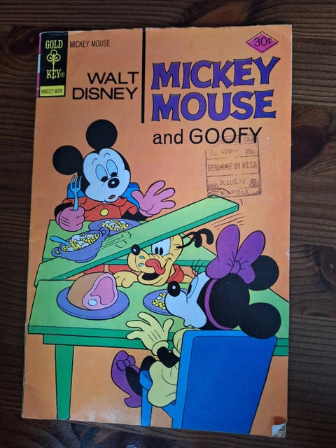 WALT DISNEY COMIC Mickey Mouse And Goofy 1975 #166 Gold Key EUR 4,90 ...