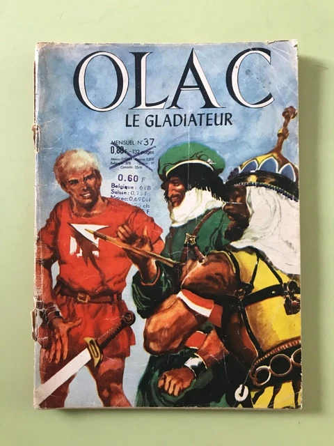 BD PETIT FORMAT Olac le gladiateur n°37 EUR 2,00 - PicClick FR