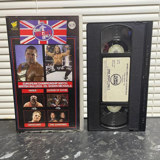 WWF - ONE Night Only - VHS Video Tape - 200 minutes £5.99 - PicClick UK