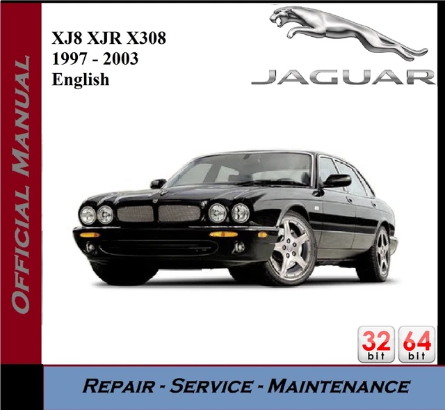 JAGUAR XJ, XJ8, XJR, X308 WERKSTATT SERVICE REPARATURANLEITUNG 1997-2003 auf CD EUR 11,49 ...