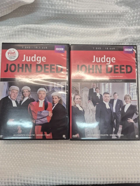 JUDGE JOHN DEED Dvd Boxset Complete Collection Cg O02 £7.99 - PicClick UK