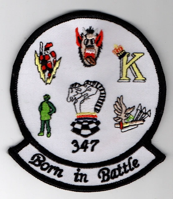 OLD USAF PATCH - 347th Wing Gaggle - Moody AFB - 1994-2001 EUR 8,99 ...