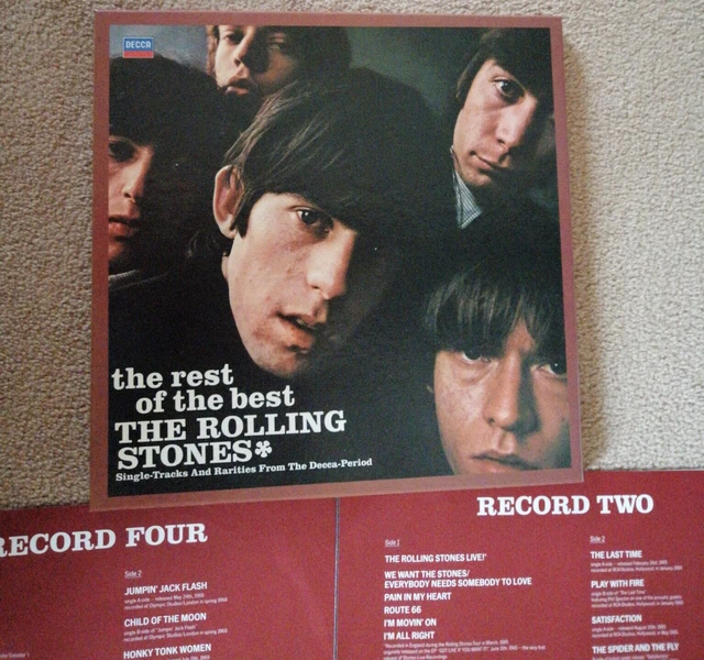 ROLLING STONES VINYL box set/ 4 LPs Sehr Guter Zustand .. Part Of The ...