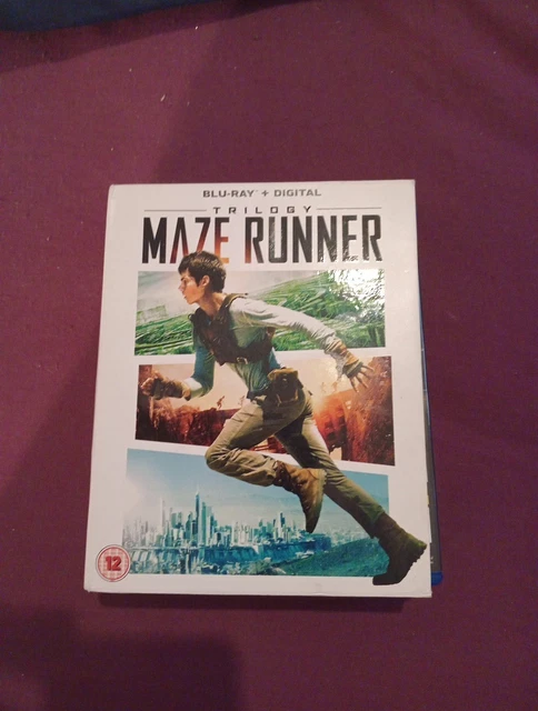 MAZE RUNNER TRILOGY Blu-ray Bluray Movie Film Boxset 3 Disc Box Set £5. ...