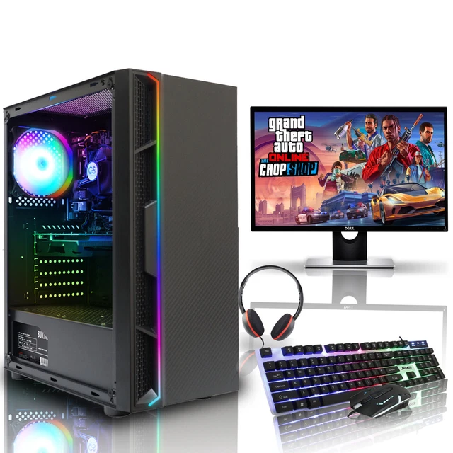 DESKTOP COMPUTER PC Intel Core i3 with Screen Bundle 8GB RAM 1TB HDD ...