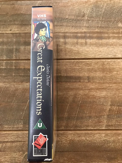 CHARLES DICKENS GREAT Expectations VHS Video Childrens Animated Retro ...