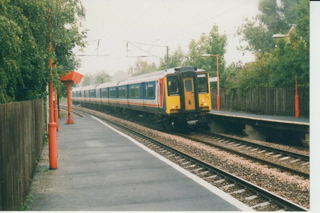 RAILWAY PHOTO CLASS 317 317326 @ Shelford 10/8/99 for Liverpool St £0. ...