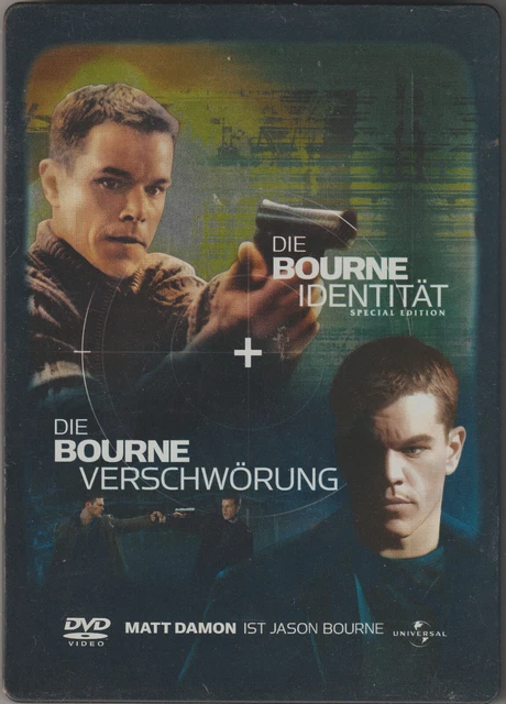DIE BOURNE IDENTITÄT 2 DVDs Special Edition/Die Bourne Verschwörung – Matt Damon EUR 1,00 ...