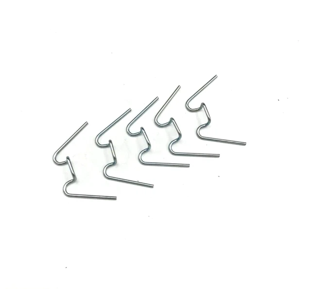 5 X LUCAS TYPE HEADLAMP RIM FIXING CLIPS SUIT BSA TRIUMPH NORTON ETC 99 ...