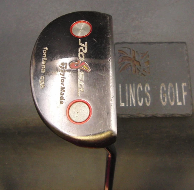 TAYLORMADE ROSSA FONTANA CGB Putter Steel Shaft 83.5cm Length Acer Grip ...