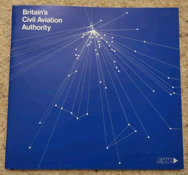 BRITAIN'S CIVIL AVIATION Authority CAA Information Book 1980 £2.74 ...