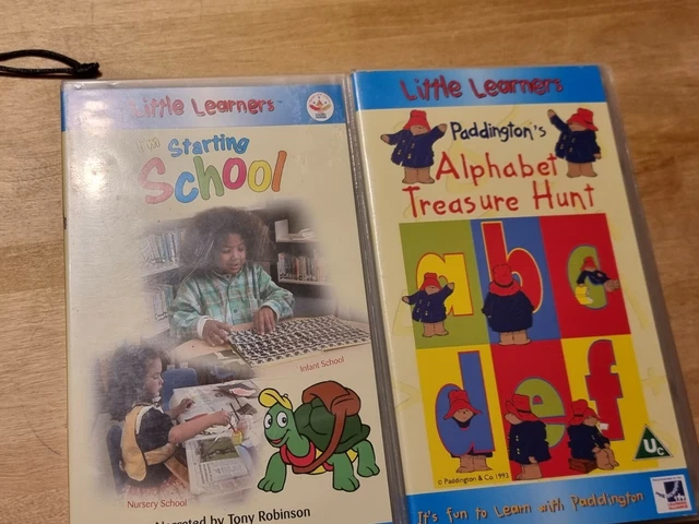 VHS LITTLE LEARNERS 1990S Childrens X2 Videos EUR 9,34 - PicClick IT