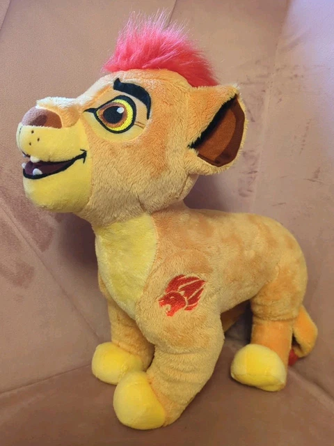 DISNEY THE LION Guard KION Talking Roaring Light Up 12" Soft Toy ~ RARE ...