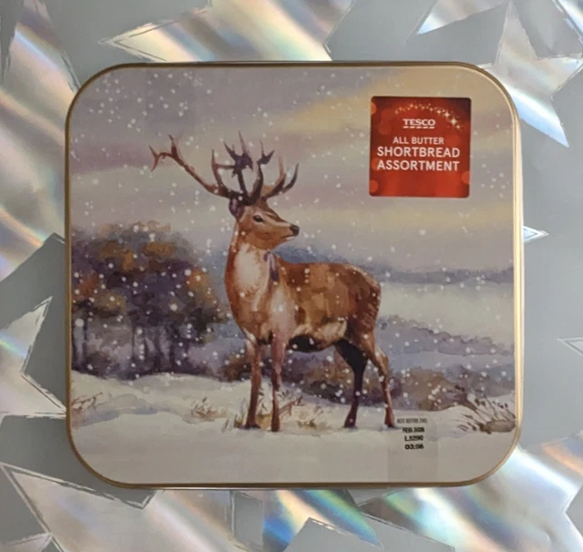 *TESCO* ALL BUTTER traditional Scottish Stag 500G Shortbread Assortment ...