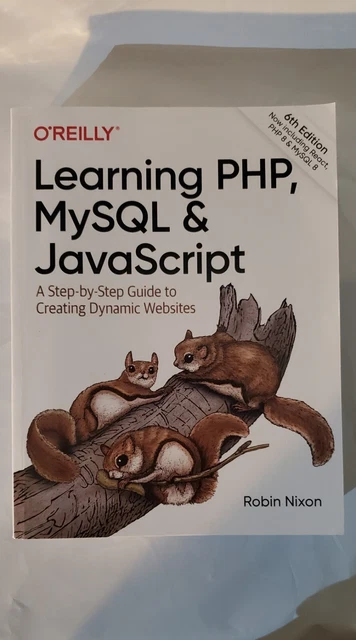 LEARNING PHP, MYSQL and JavaScript : A Step-By-Step Guide $40.00 - PicClick